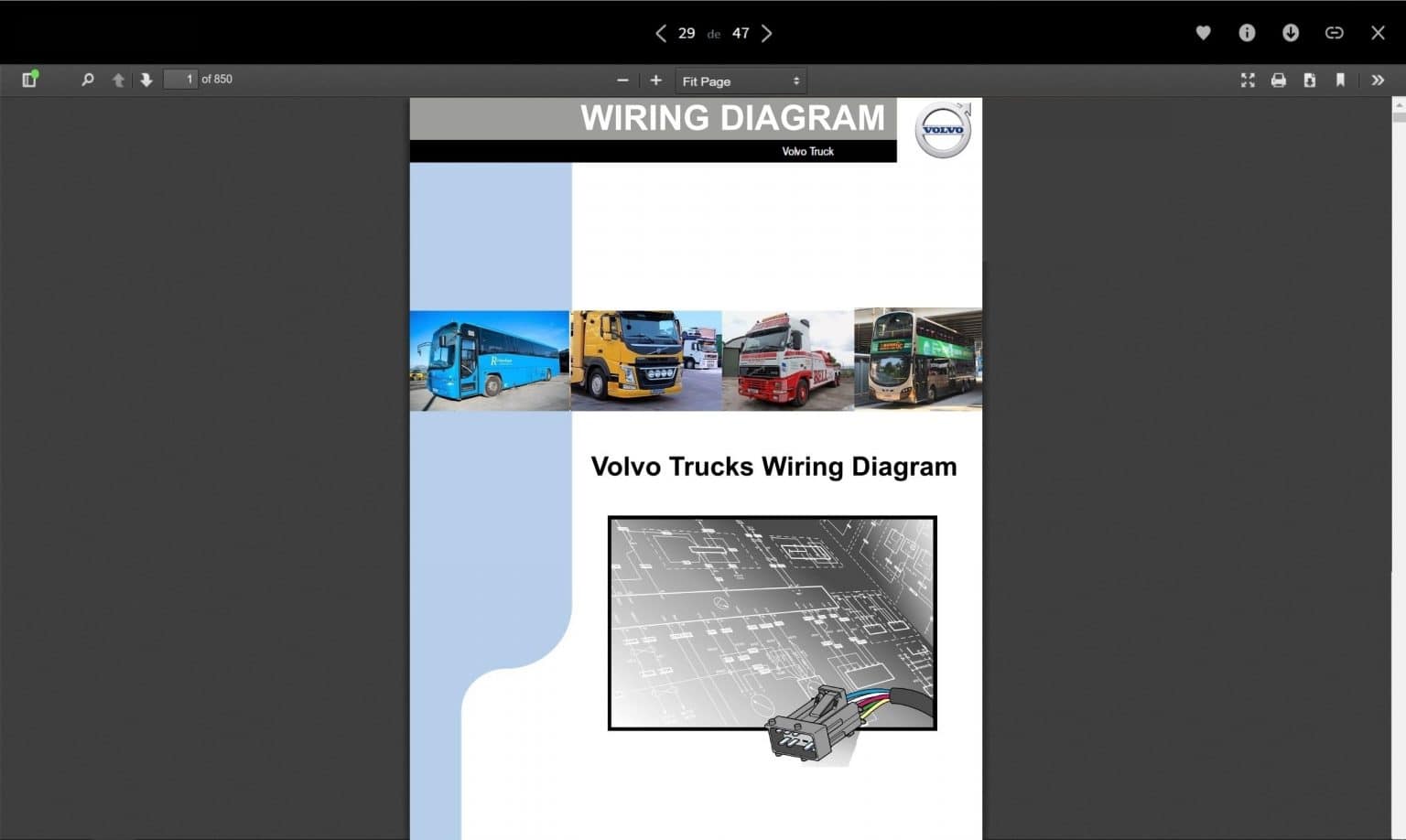 Volvo Trucks Wiring Diagrams Full Pdf Collection