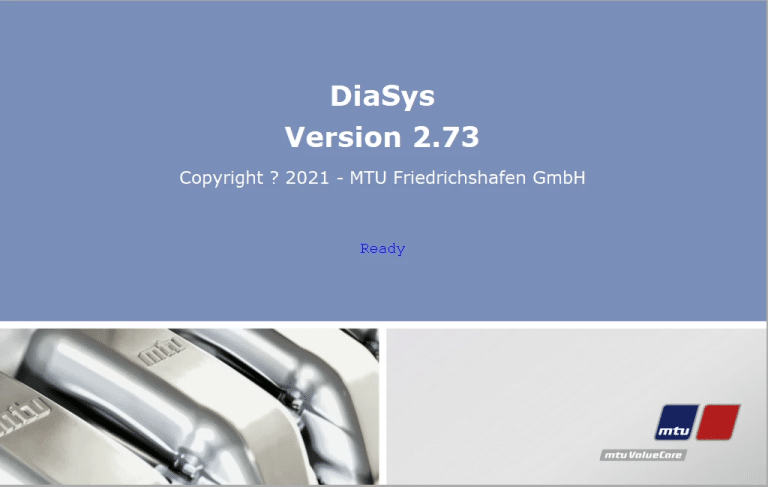 MTU DiaSys 2.73 Diagnostic Software 2021 - Never Expire